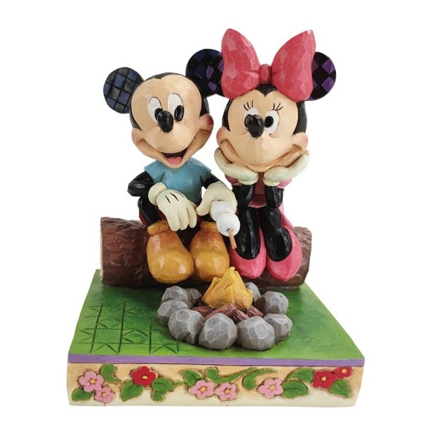 Disney Jim Shore | Minnie and Mickey Campfire | Køb her!