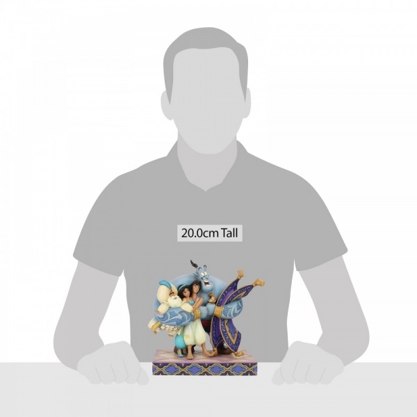 Disney Traditions figur - Aladdin Group Hug figur