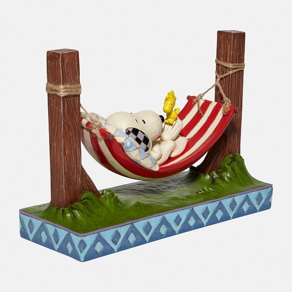 Køb Radiserne/Peanuts figurer her - Snoopy in Hammock